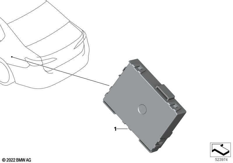 Control units, modules, sensors - BMW 7-Series, 740i 27EH - Amayama