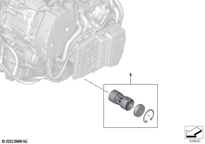 Individual transmission parts - BMW X2, U10, X2 18d 42GN, 2023-2025 ...