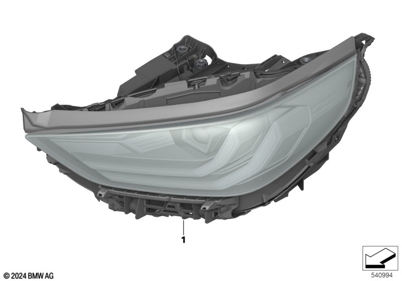 Headlight - BMW X3, X3 20d xDrive 47JA - Амаяма (Amayama)